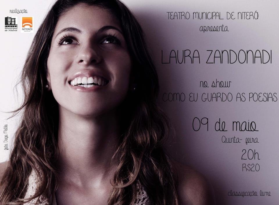 Laura Zandonadi lança primeiro álbum em Show no Teatro Municipal de ...