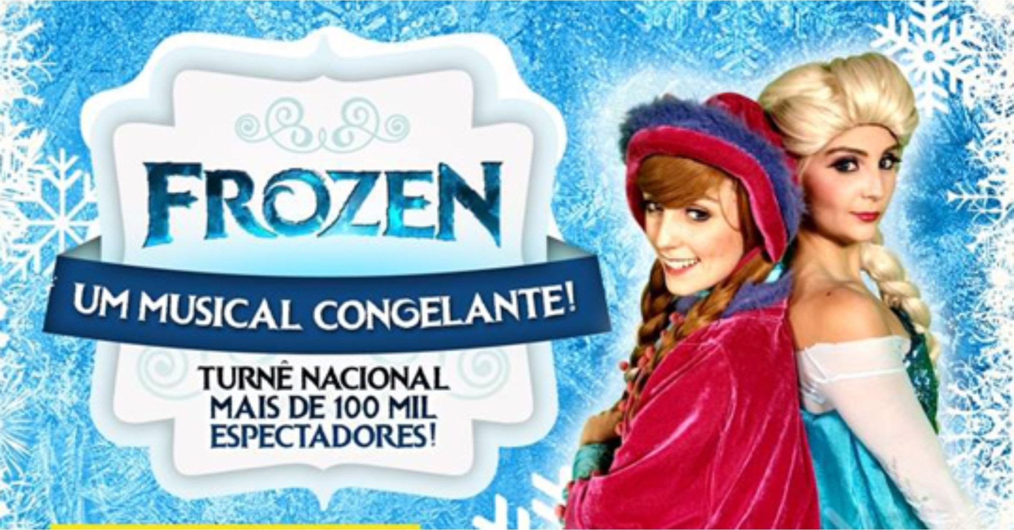 ‘Frozen, um musical congelante’ de volta ao palco da AMF. – Guia de Niterói